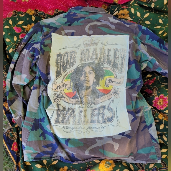 Jackets & Coats | Bob Marley Army Jacket | Poshmark